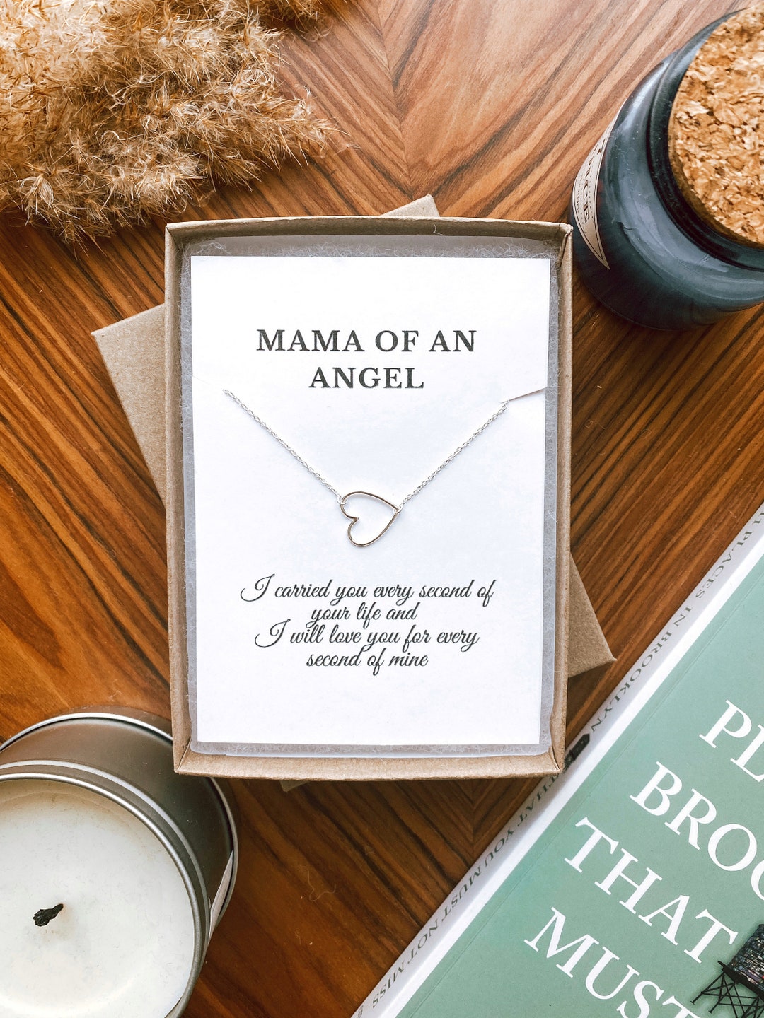 Miscarriage Keepsake Necklace, Angel Baby Present, Sympathy Gift, Mama ...