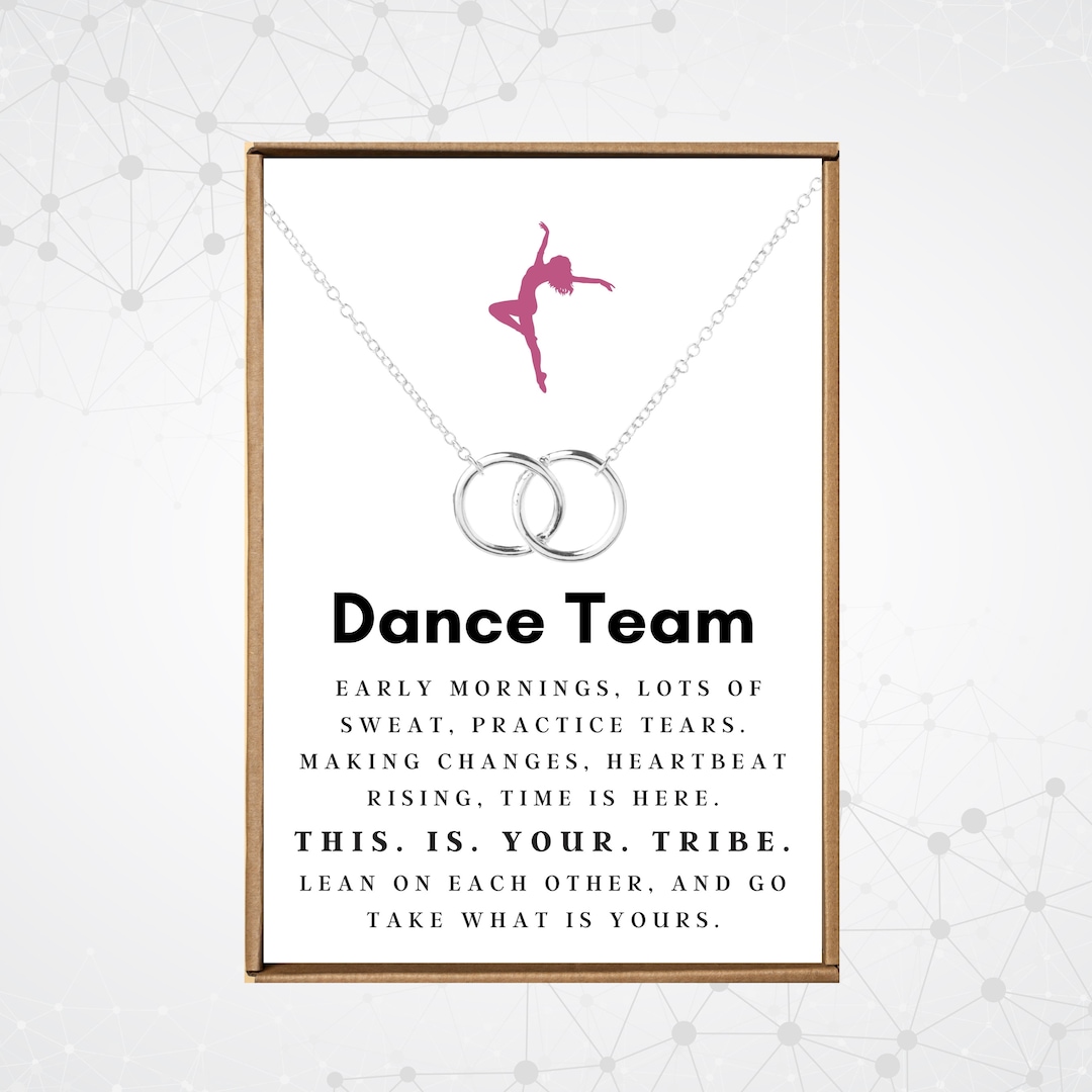 Dance Team Gifts, Dance Mom Matching Jewelry, Dance Teacher Necklace ...