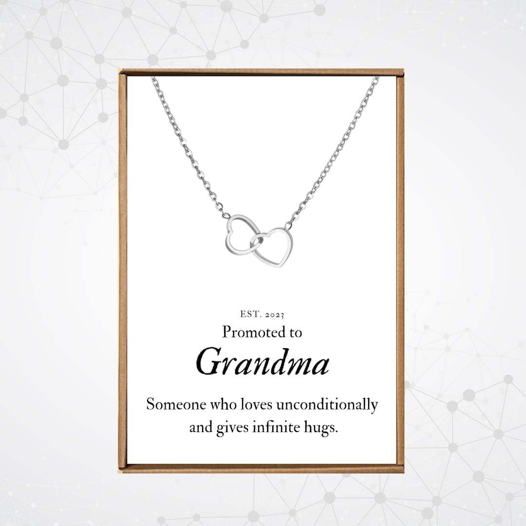 New Grandma Necklace, First Time Grandma Gifts, Nana Necklace From ...