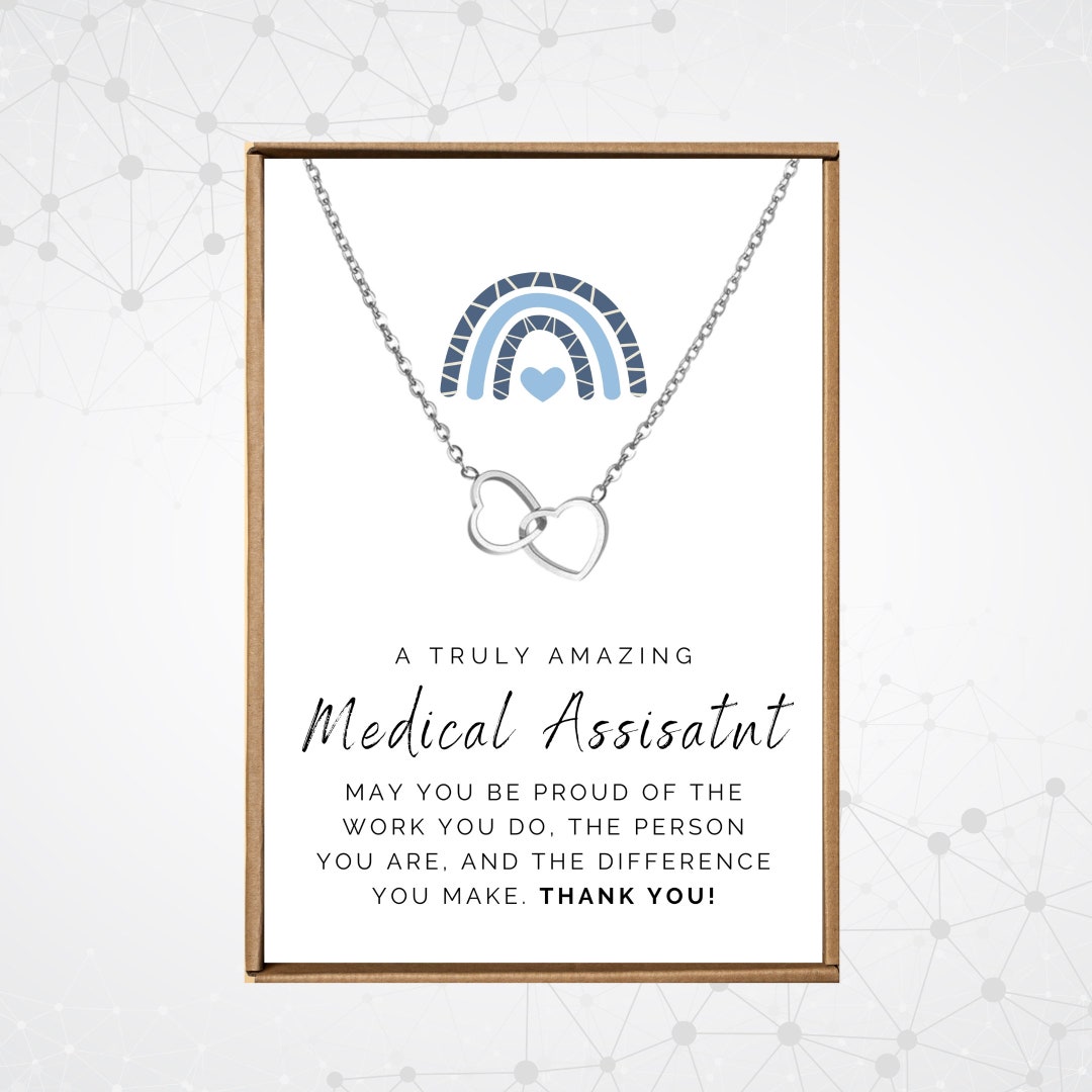 Medical Assistant Necklace, Certified Nursing Assistant Gifts, MA Week ...