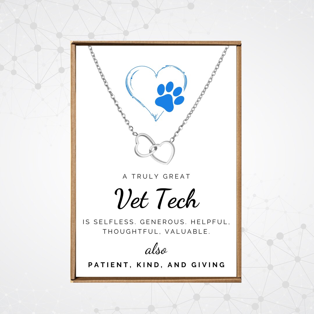 Vet Tech Gifts, VT Graduation Necklace, Graduation Gifts for Women ...