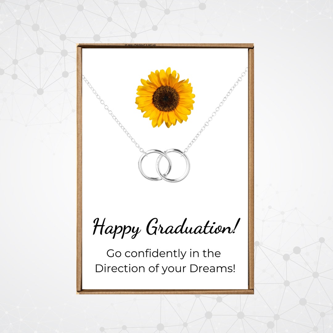 Happy Graduation Gift for Daughter, Graduation Necklaces for Girls ...