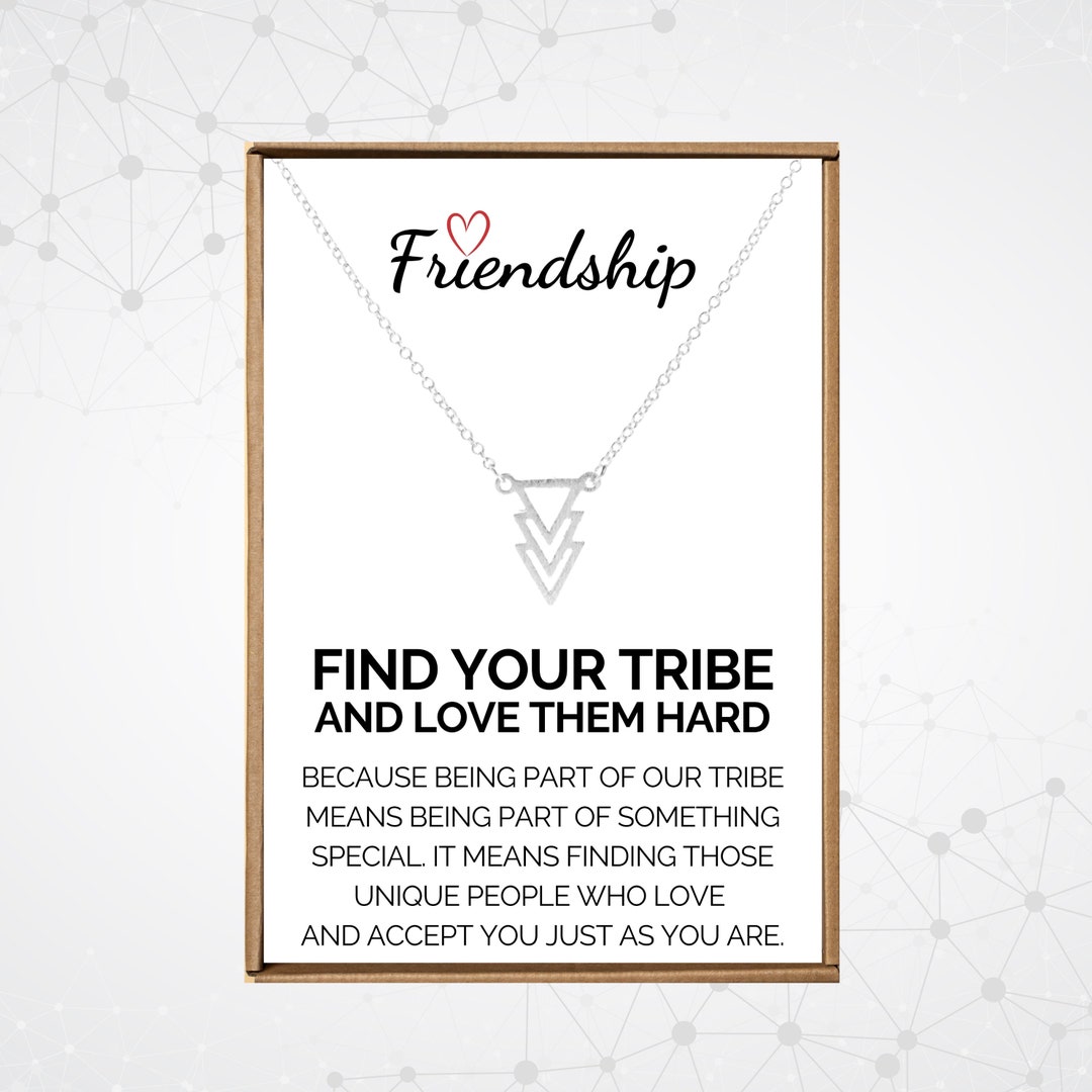 Friendship Necklace for 3, Matching Necklaces for Best Friends, Silver ...