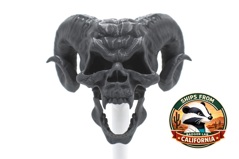 Laughing Demon Skull Trailer Tow Hitch Receiver Plug Cover That Fits 2 ...