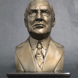Warren G. Harding 8 Inch Premium Bust Solid Hand Finished Original ...