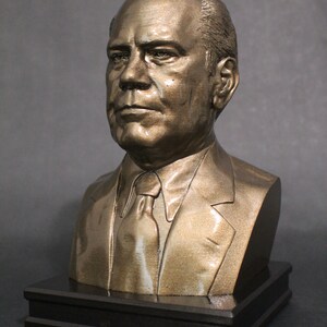 Gerald Ford 8 Inch Premium Bust Solid Hand Finished Original Dated ...
