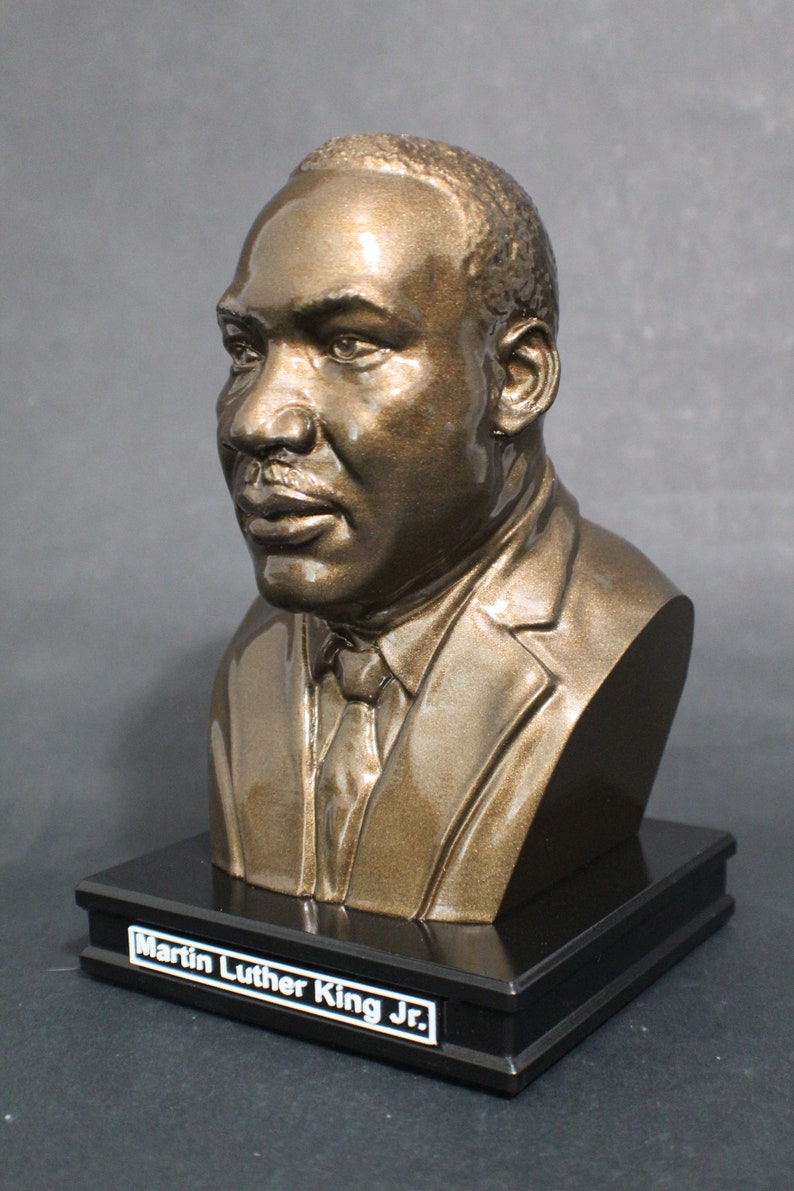 Martin Luther King Jr. 8 Inch Premium Bust Solid Hand Finished - Etsy