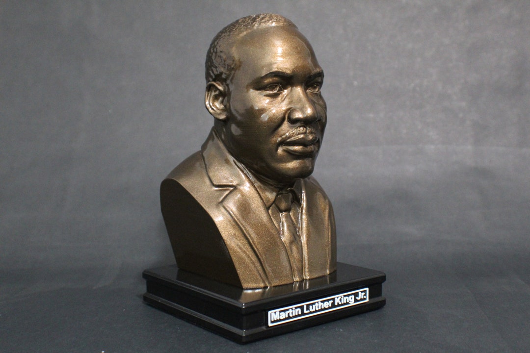 Martin Luther King Jr. 8 Inch Premium Bust Solid Hand Finished Original ...