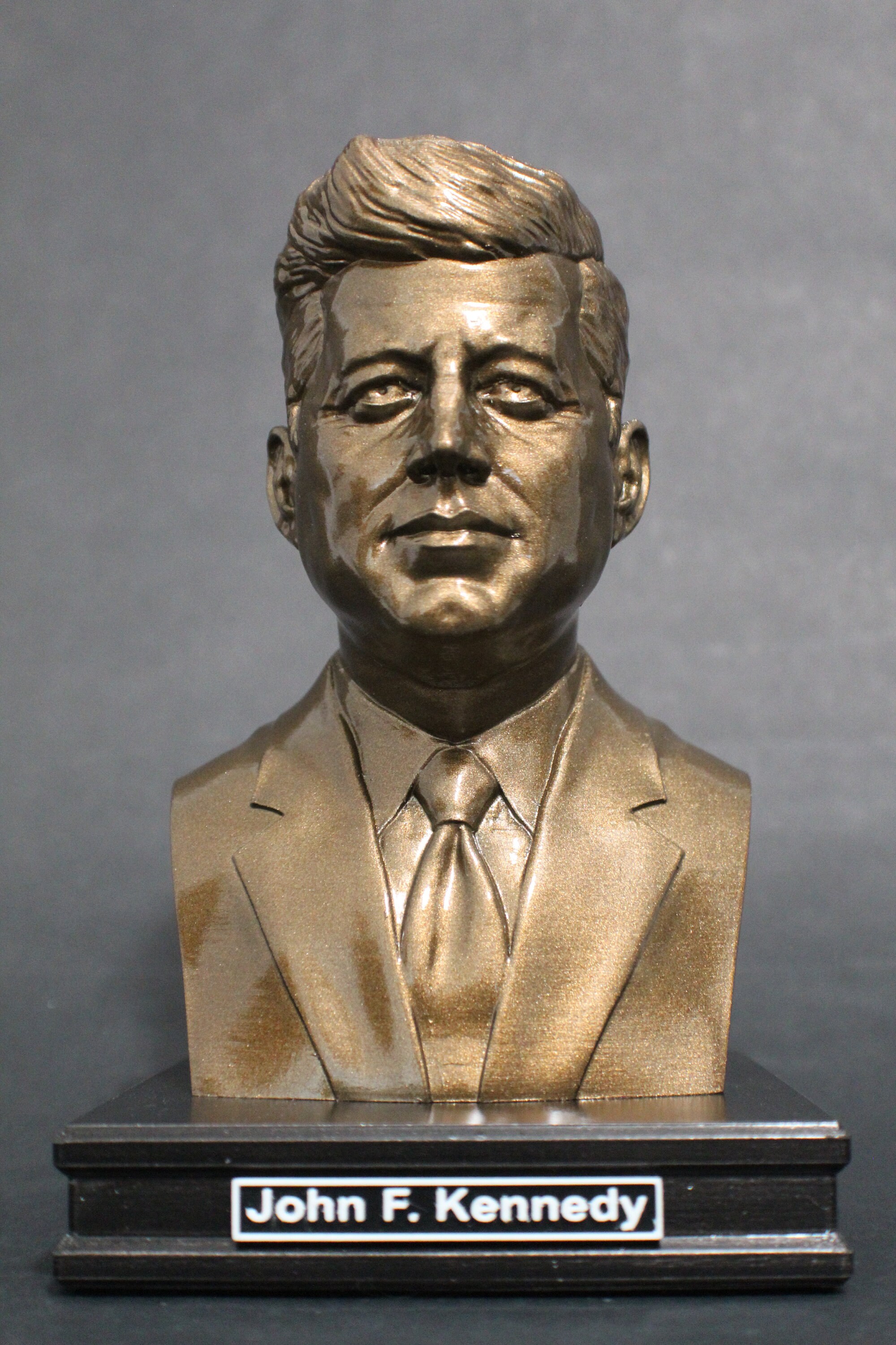 John F Kennedy JFK 8 Inch Premium Bust Solid Hand Finished Original ...