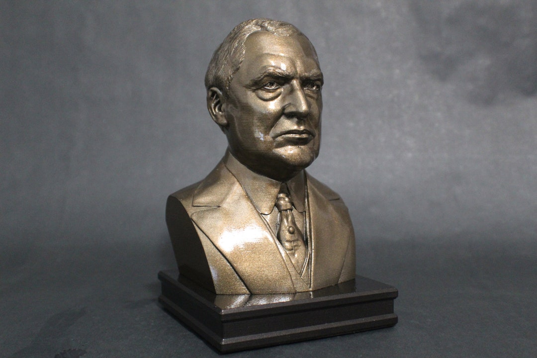 Warren G. Harding 8 Inch Premium Bust Solid Hand Finished Original ...