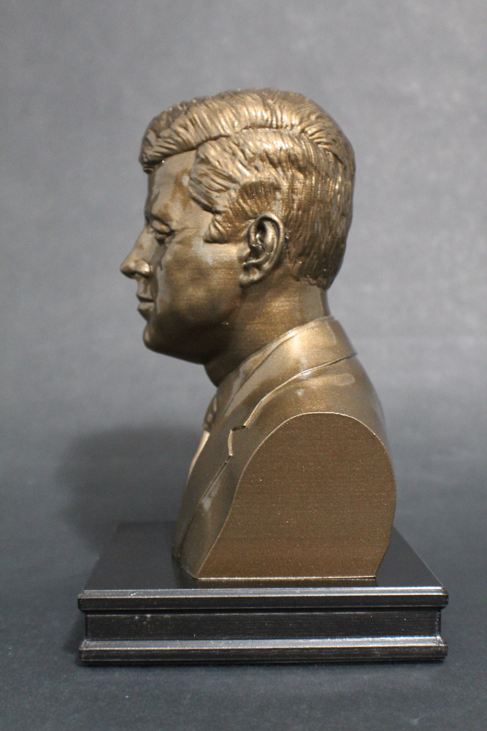 John F Kennedy JFK 8 Inch Premium Bust Solid Hand Finished Original ...