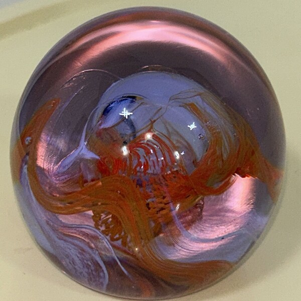 Purple Paperweight - Etsy