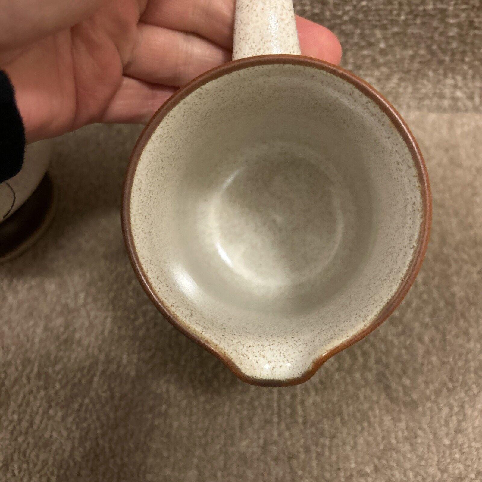 Denby POTTERS WHEEL. Sugar Bowl and Milk Jug. - Etsy