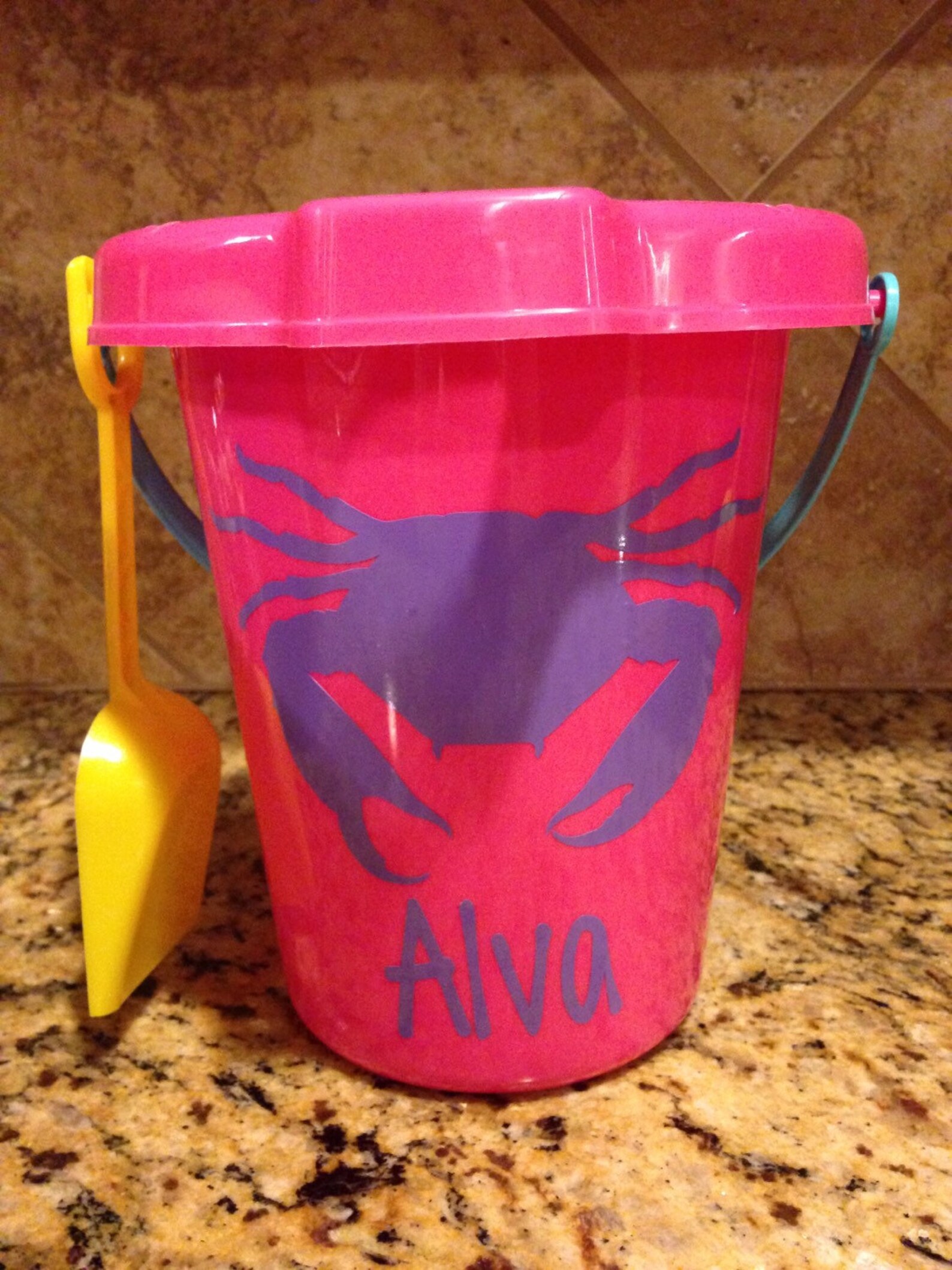Personalized Beach Pail - Etsy
