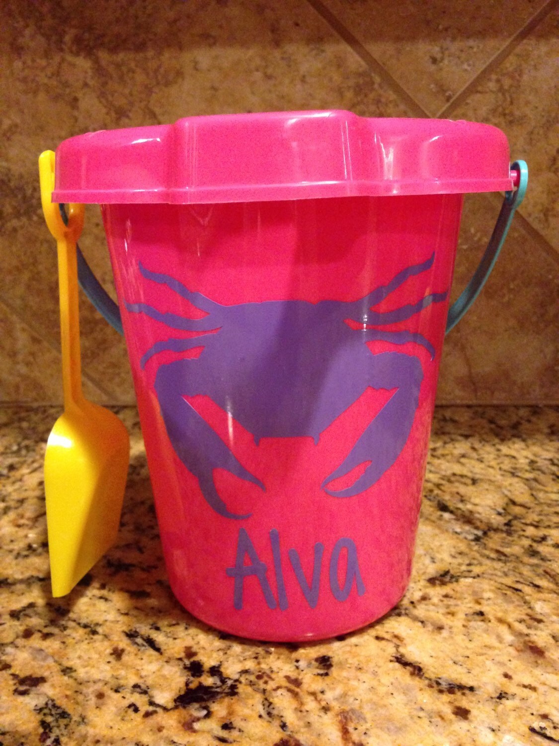 Personalized Beach Pail - Etsy