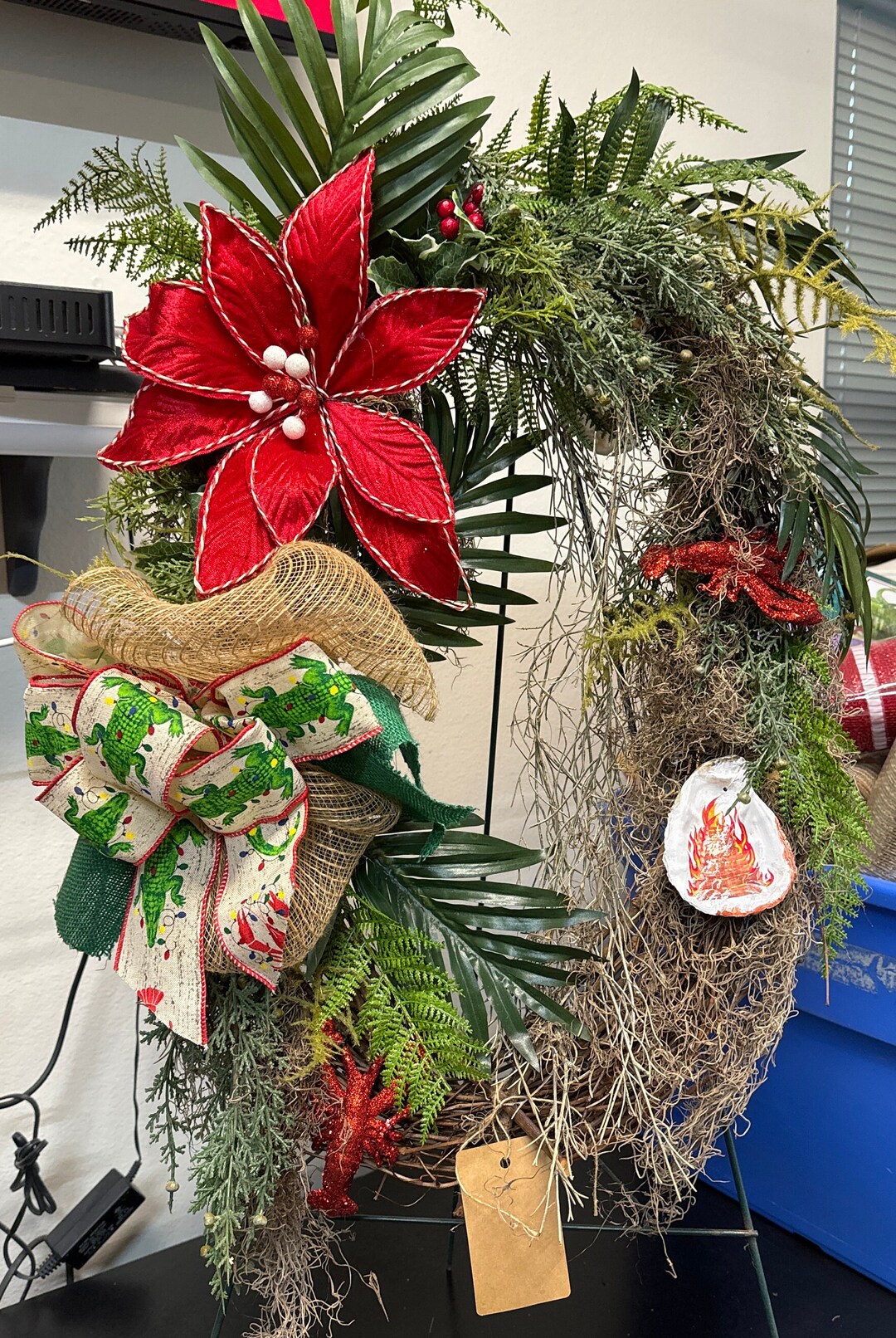 Cajun Christmas Wreath - Etsy