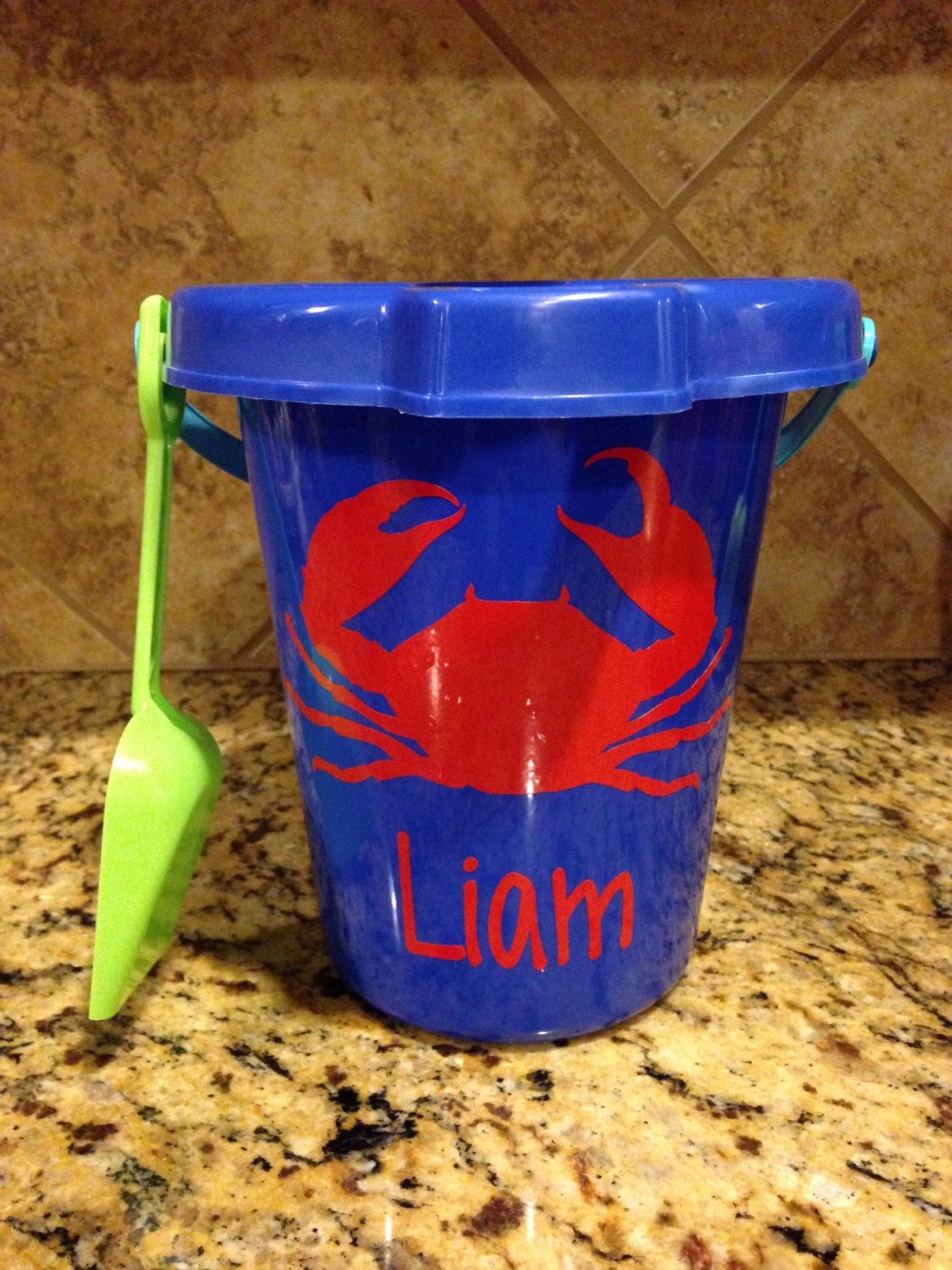 Personalized Beach Pail - Etsy