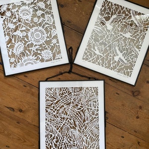 Vytynanka Wheat Art. Art Gift From Ukraine. Botanical Paper Cut Art ...