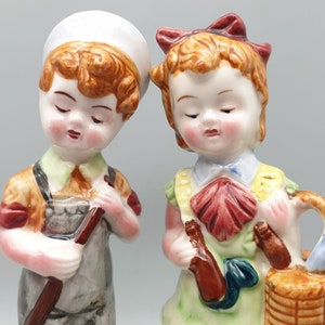 1960's Fairylite Figurines - Matching Boy & Girl - Hand Painted ...