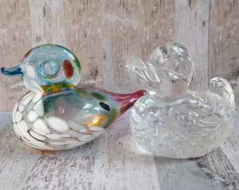 Glass ducks | Etsy