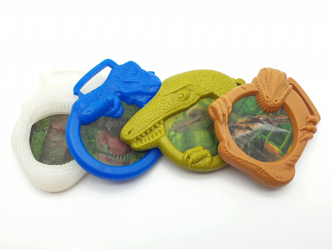 1990's Jurassic Park 'lost World' Hologram Tags - Set of Four ...