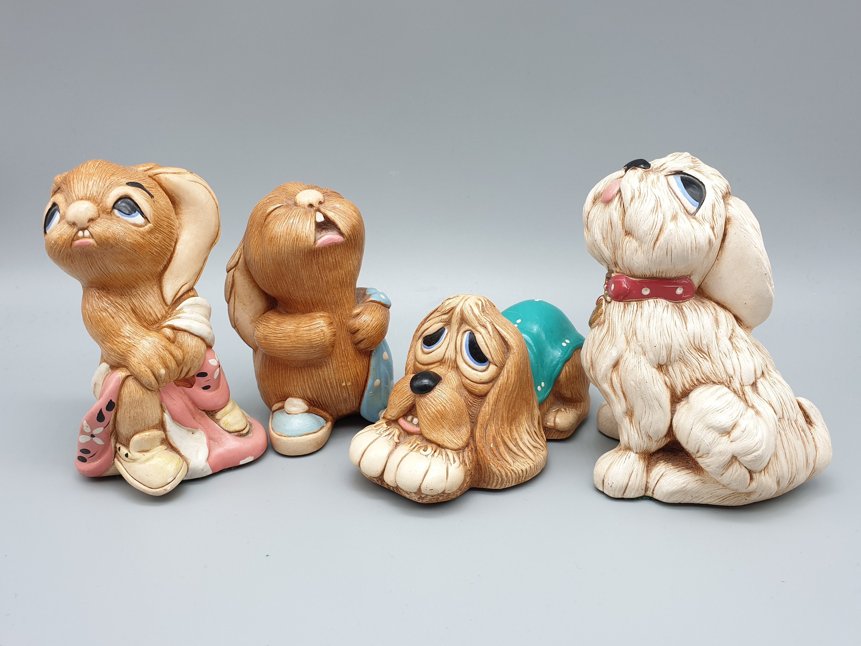 Figurines & Knick Knacks Collectibles Vintage Pendelfin Snuggles and ...