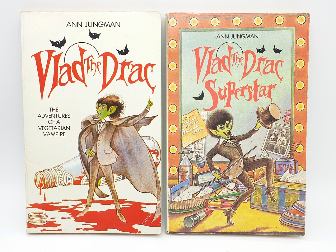 1980's Vlad the Drac by Ann Jungman Vegetarian Vampire - Etsy
