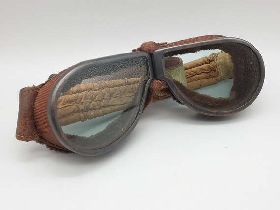Rare 1940's WWII Aviator Goggles Genuine MK.II 1942 | Etsy UK