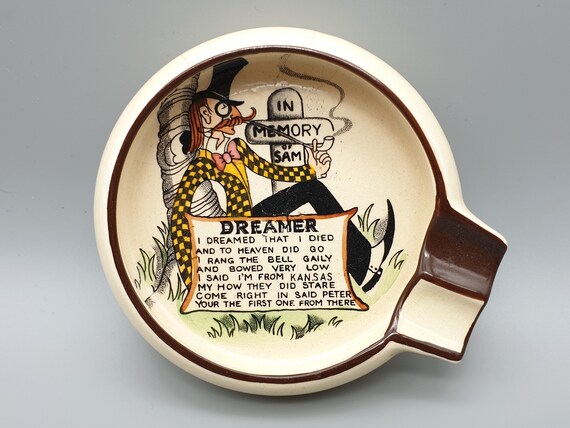 Collectable Novelty Ashtray by Carlton Ware Vintage Chess Board Ashtray ...