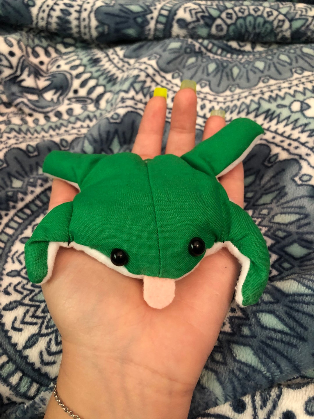 Hand Sewn Frog Plushie Frog Plush Frog Stuffed Animal - Etsy