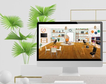 Bitmoji Classroom Template - Etsy