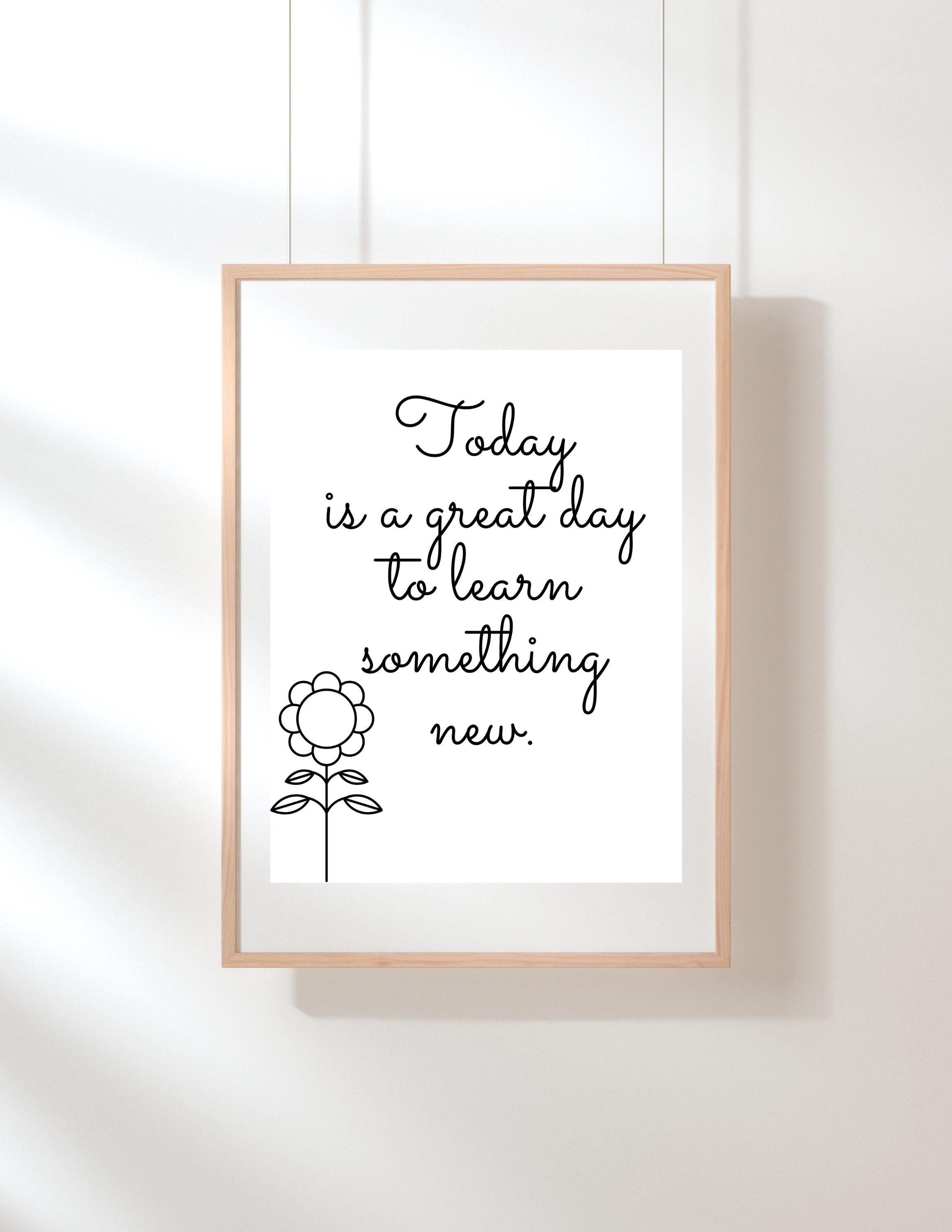 INSPIRATIONAL CLASSROOM ART Decor Prints 4 Styles - Etsy