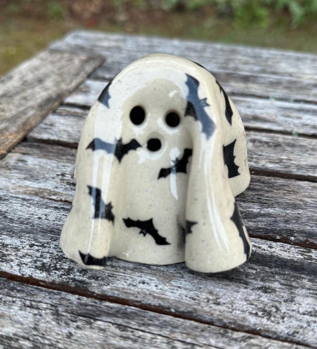 Handmade Pottery- Ghost - Etsy