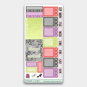 Ghost W/the Most // HOBO WEEKS KIT - Etsy