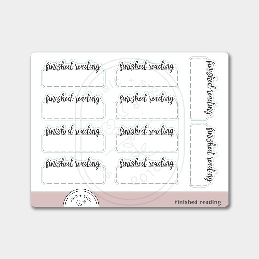 Finished Reading - Etsy