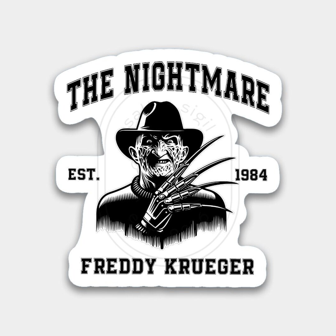 The Nightmare // Foil Die Cut - Etsy