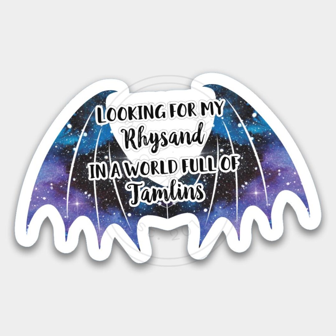 Rhysand // Die Cut - Planner Stickers, Bookish, ACOTAR, Reading ...
