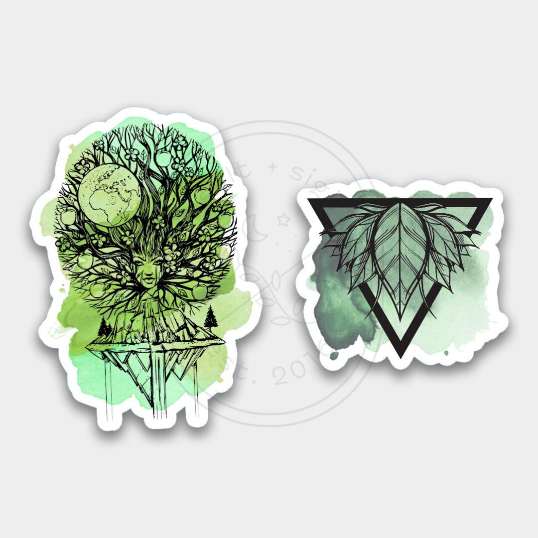 Elemental: Earth Goddess // Die Cuts - Planner Stickers, Witch, Pagan ...