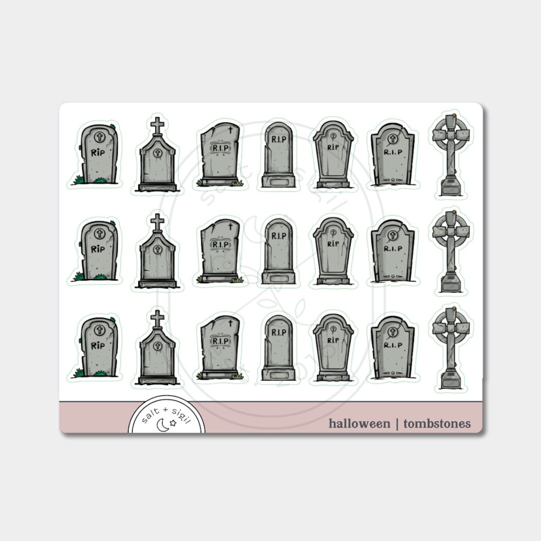 Tombstones // Halloween - Etsy