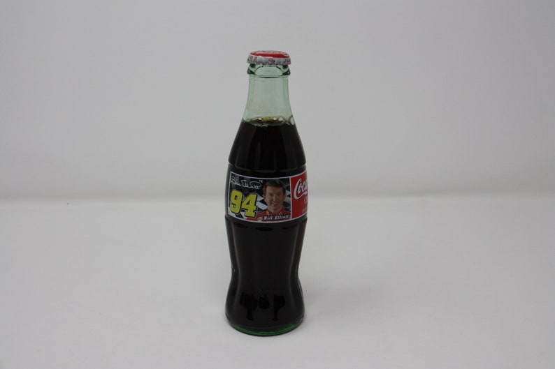 Coca-cola Bill Elliott NASCAR® 8 Oz. Commemorative Bottle - Etsy