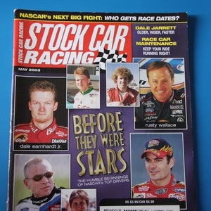 Stock Car Racing Magazine 6 Back Issues - Etsy