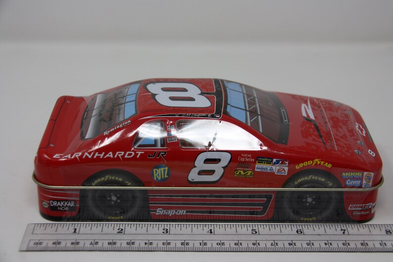 VINTAGE NASCAR Car Shaped Candy Tin Unopened Dale Earnhardt Jr - Etsy