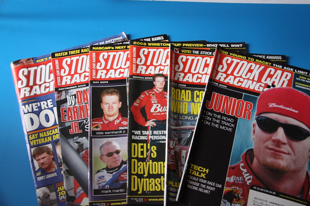 Stock Car Racing Magazine 6 Back Issues - Etsy