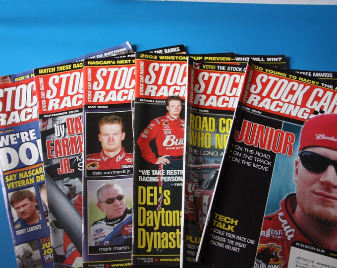 Stock Car Racing Magazine 6 Back Issues - Etsy