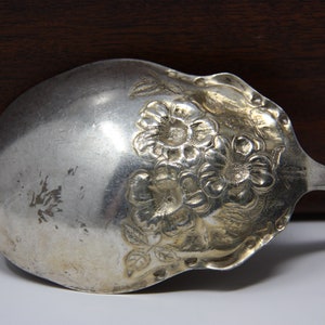 Vintage R C Co Roses Silverplate Serving Spoon Silverware - Etsy