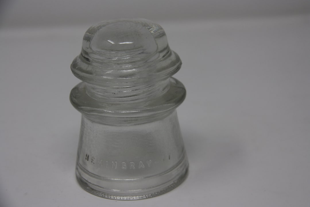 Vintage Hemingray 17 Glass Insulator Telegraph Telephone Memorabilia (3 ...