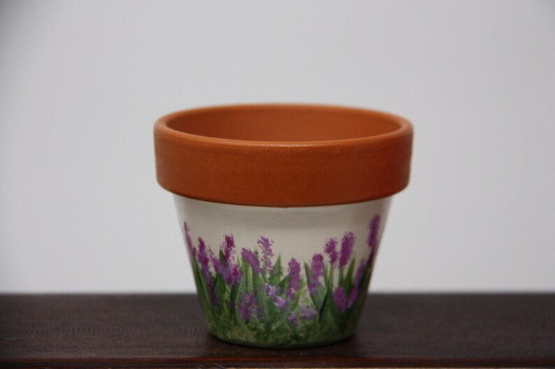 Mini Hand Painted Flower Pots Succulent Pot Flower Pot Party - Etsy