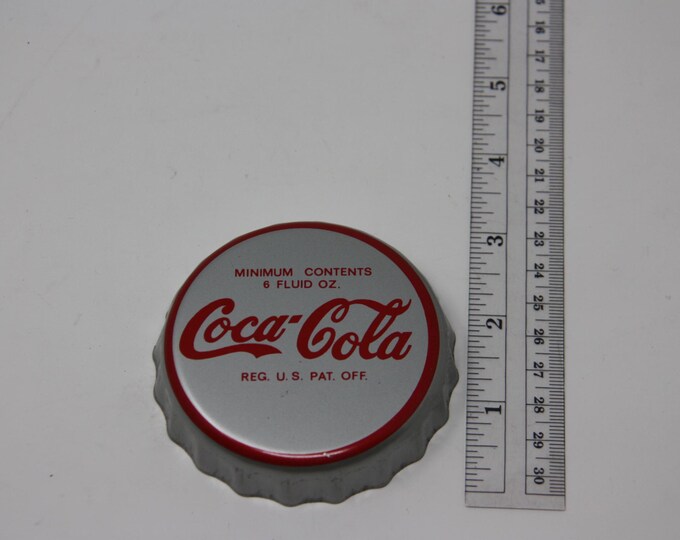 Coca Cola Bottle Cap Ash Tray Trinket Tray Coke Advertising - Etsy