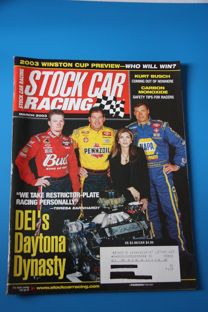 Stock Car Racing Magazine 6 Back Issues - Etsy