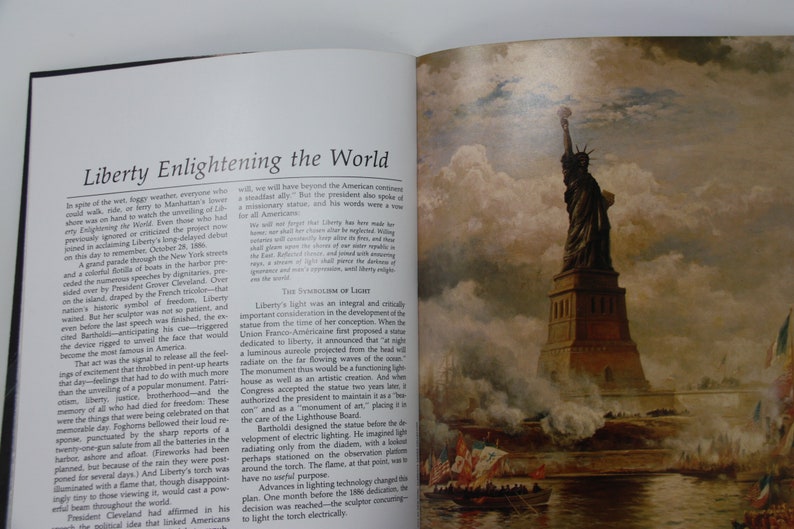 Statue of Liberty Souvenir Booklet - Etsy